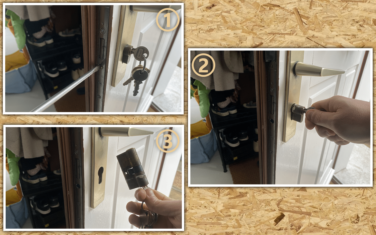 Comment changer un barillet de porte d’entrée ? - Rayon Bricolage